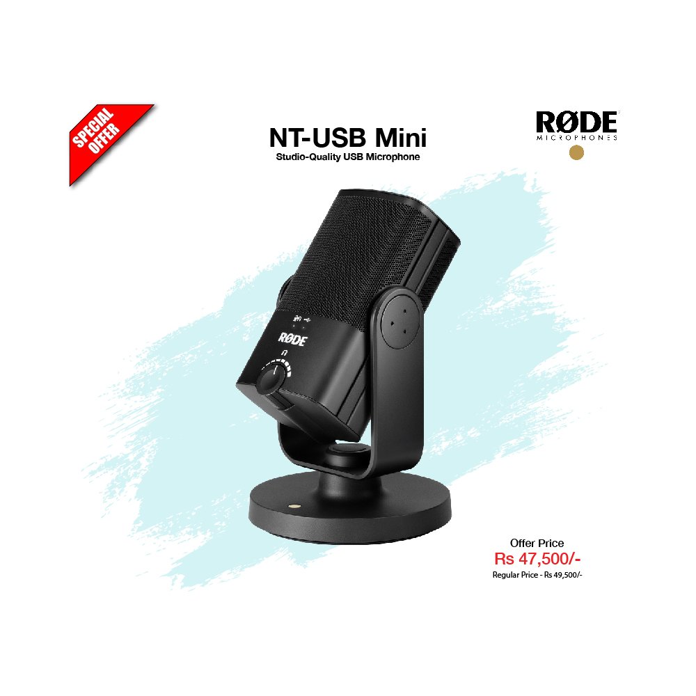 Rode NT-USB Mini USB Microphone : Colombo Sri Lanka